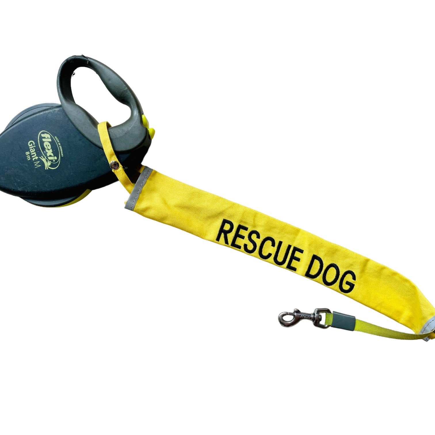 Yellow Space Awareness Lead Slip Covers – My Anxious Dog