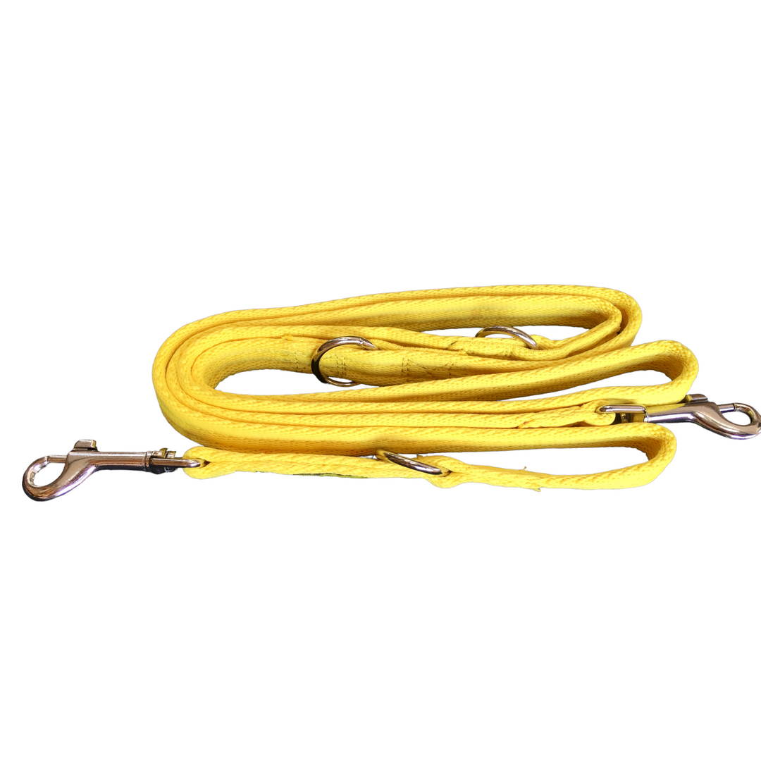 Yellow Double Ended Dog Lead | Durable & Safe | My Anxious Dog